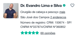 Dr. Evandro Lima - Cirurgião de Cabeça e Pescoço